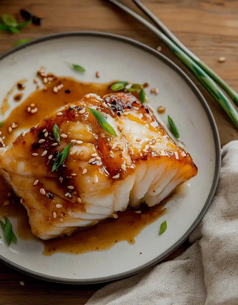 Easy Honey Soy Glazed Cod Recipe - Things Cook