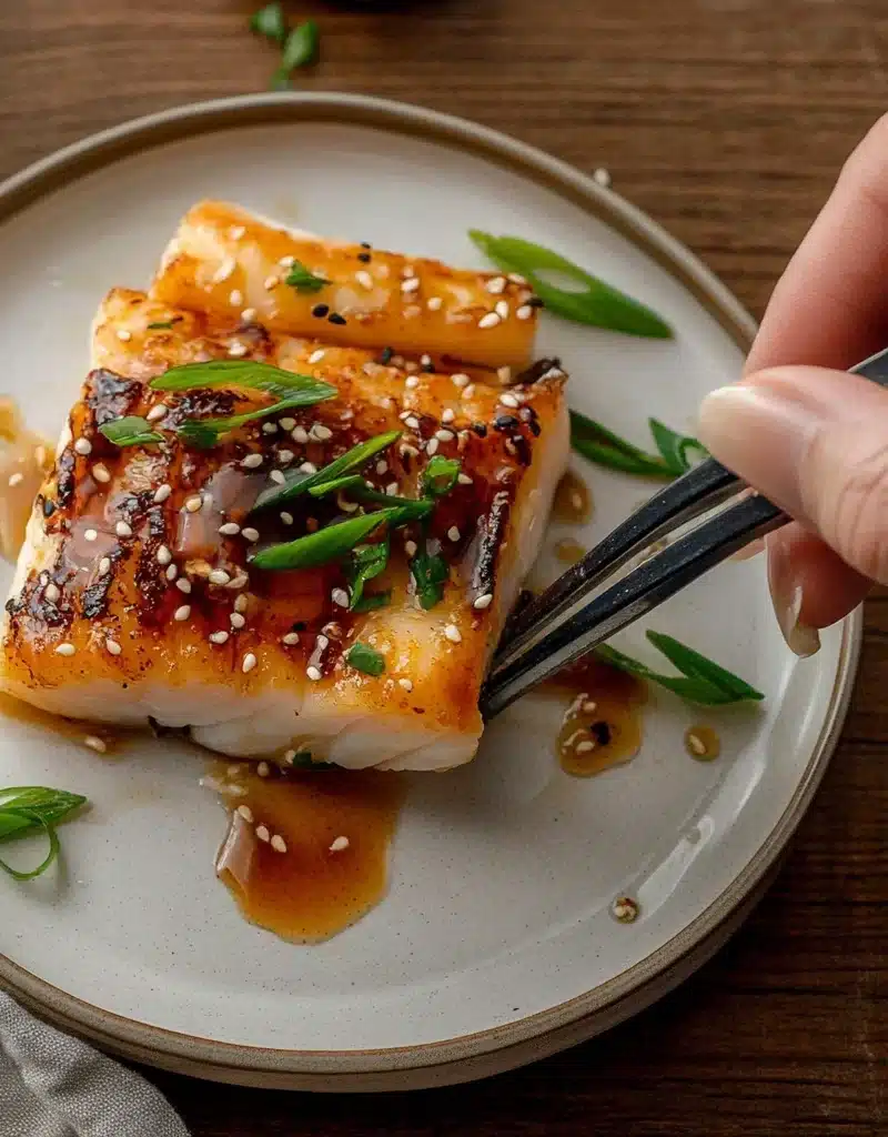 Easy Honey Soy Glazed Cod Recipe - Things Cook