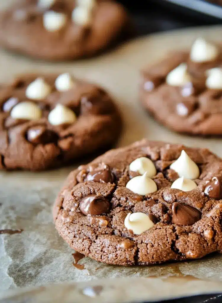 Hot Chocolate Cookies - Things Cook