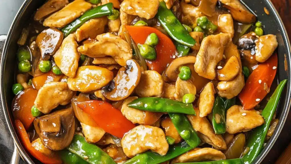 Easy Moo Goo Gai Pan Recipe - Things Cook