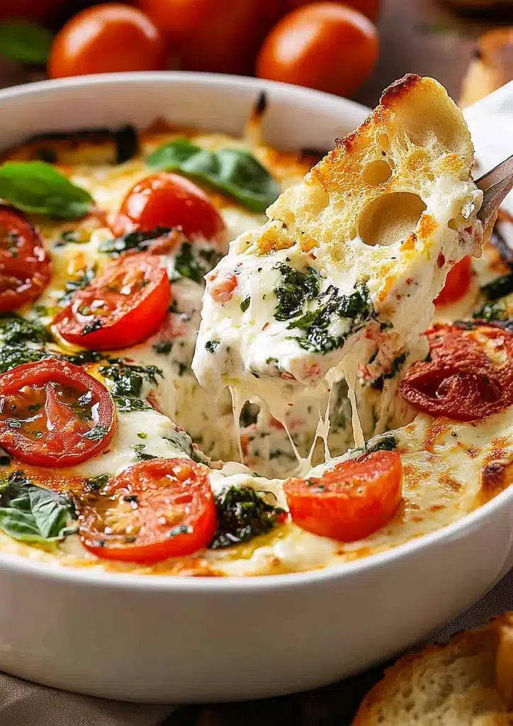 Easy Caprese Dip – Fresh, Flavorful, and Perfect for Any Party - Things ...