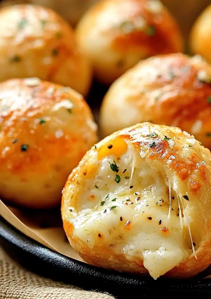 Easy Garlic Cheese Bombs – Perfect Appetizer in Minutes - Things Cook