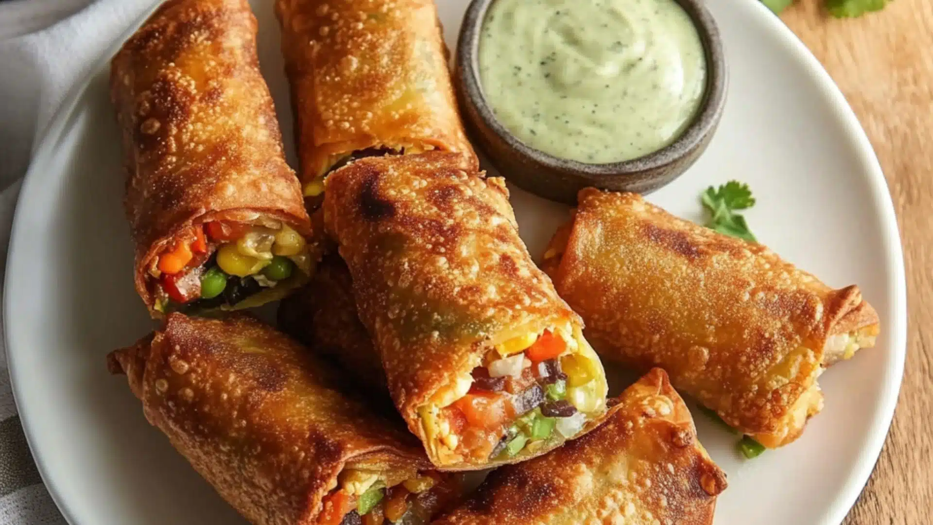 Easy and Crispy Southwest Chicken Rolls Recipe - Things Cook