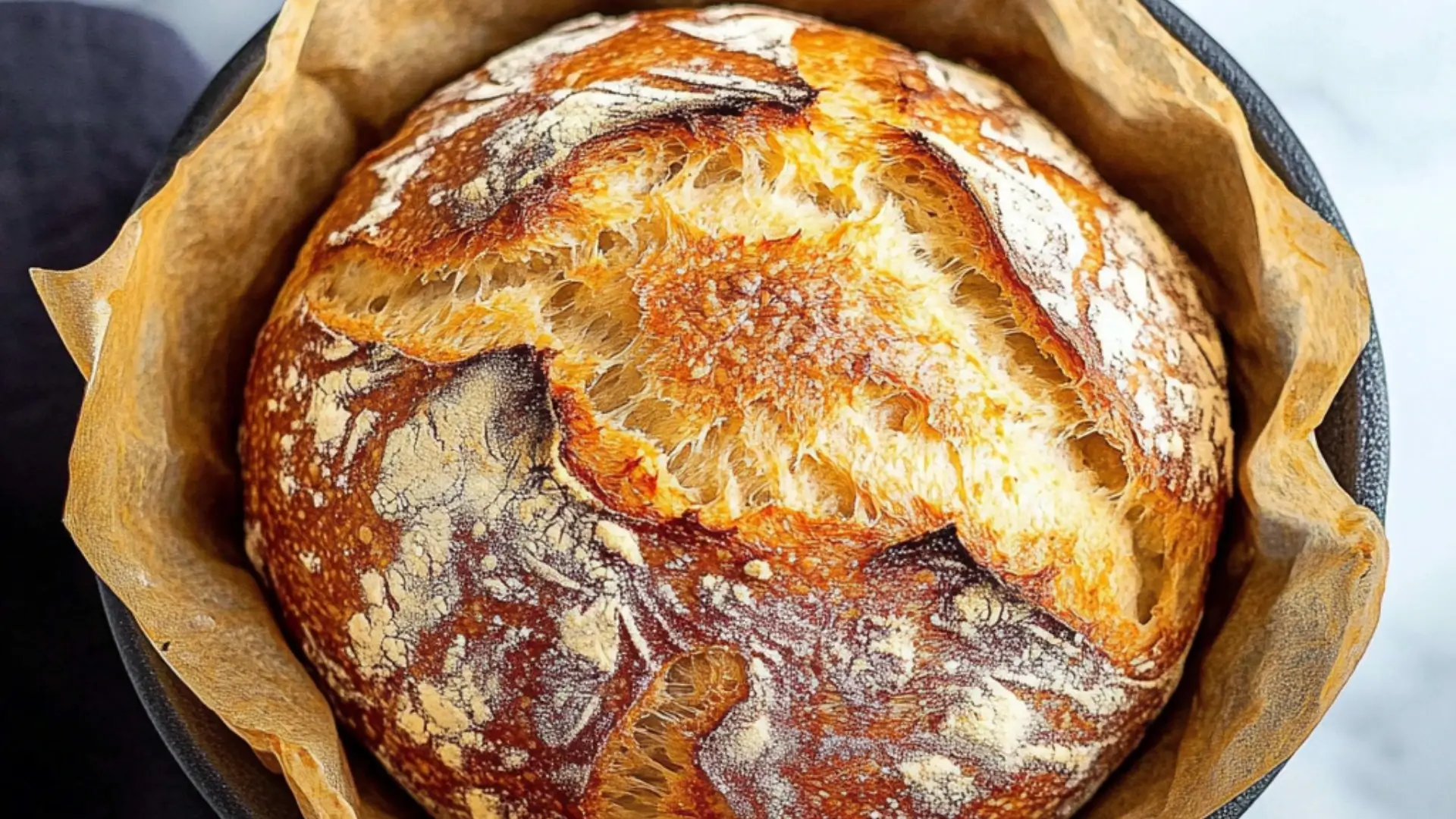 No-Knead Bread Recipe : Effortless Artisan Loaf at Home - Things Cook