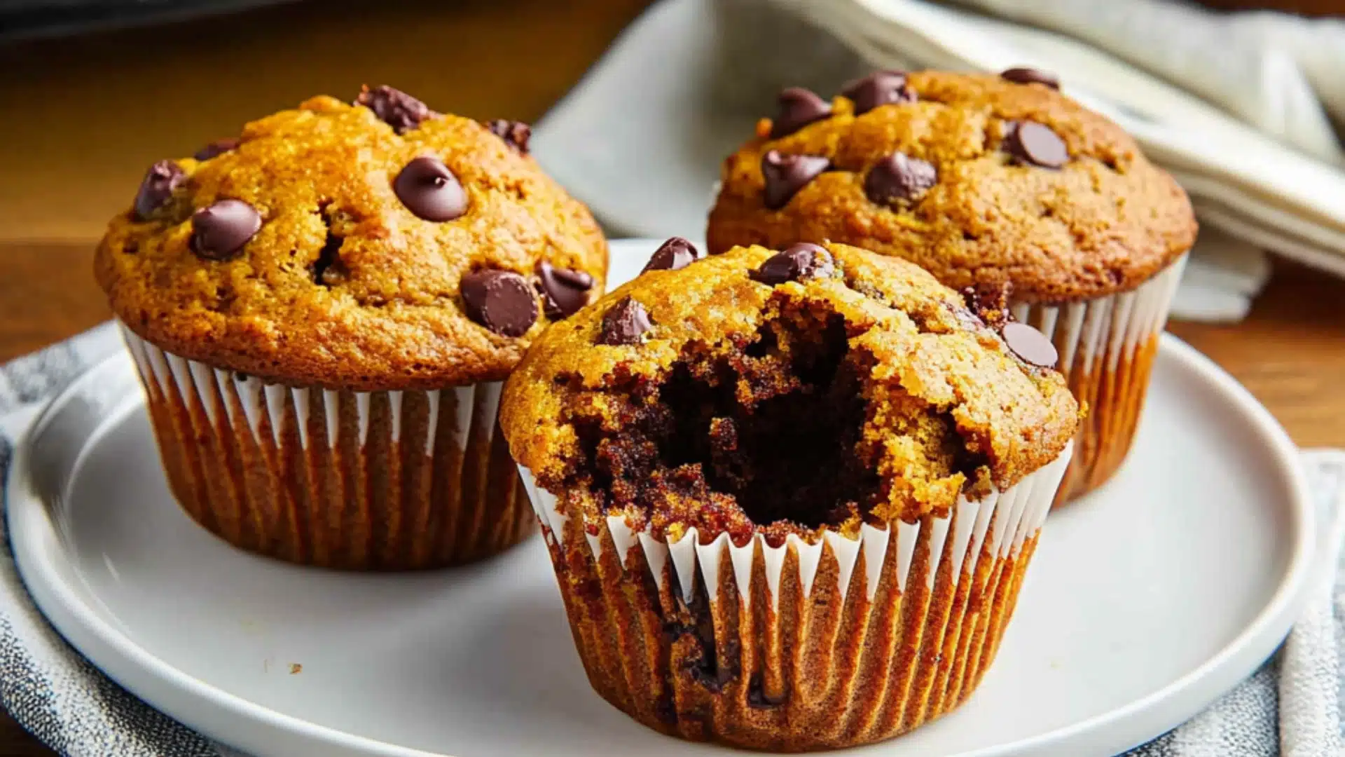 Irresistible Pumpkin Chocolate Chip Muffins Recipe - Things Cook
