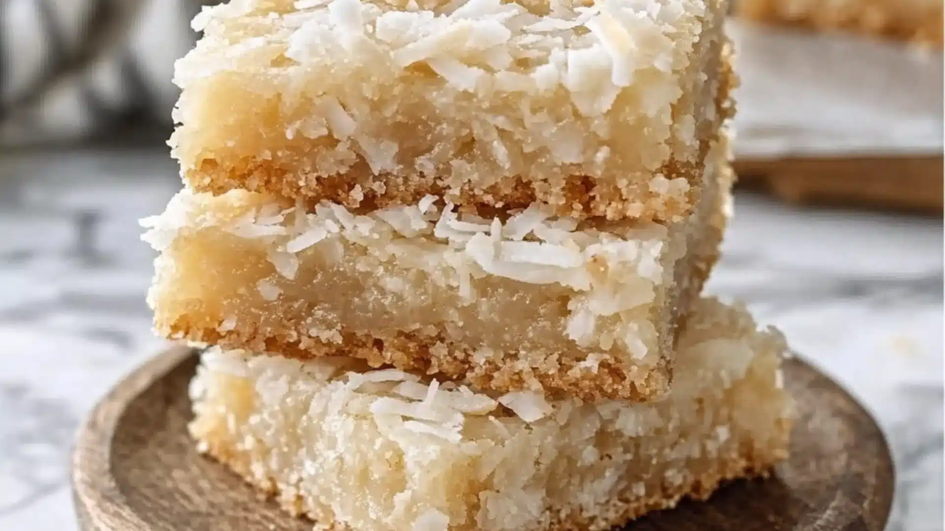 Easy and Irresistible Coconut Bars with a Buttery Crust - Things Cook