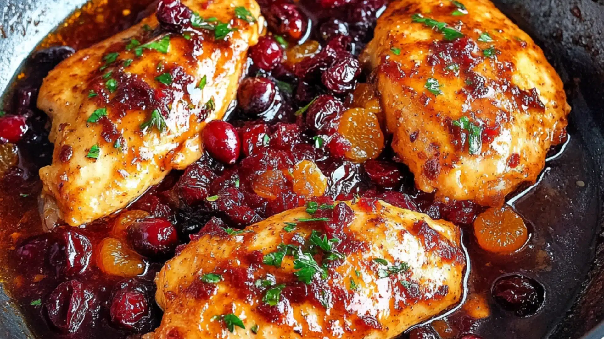 Cranberry Orange Chicken – Sweet, Tangy & Flavorful! - Things Cook