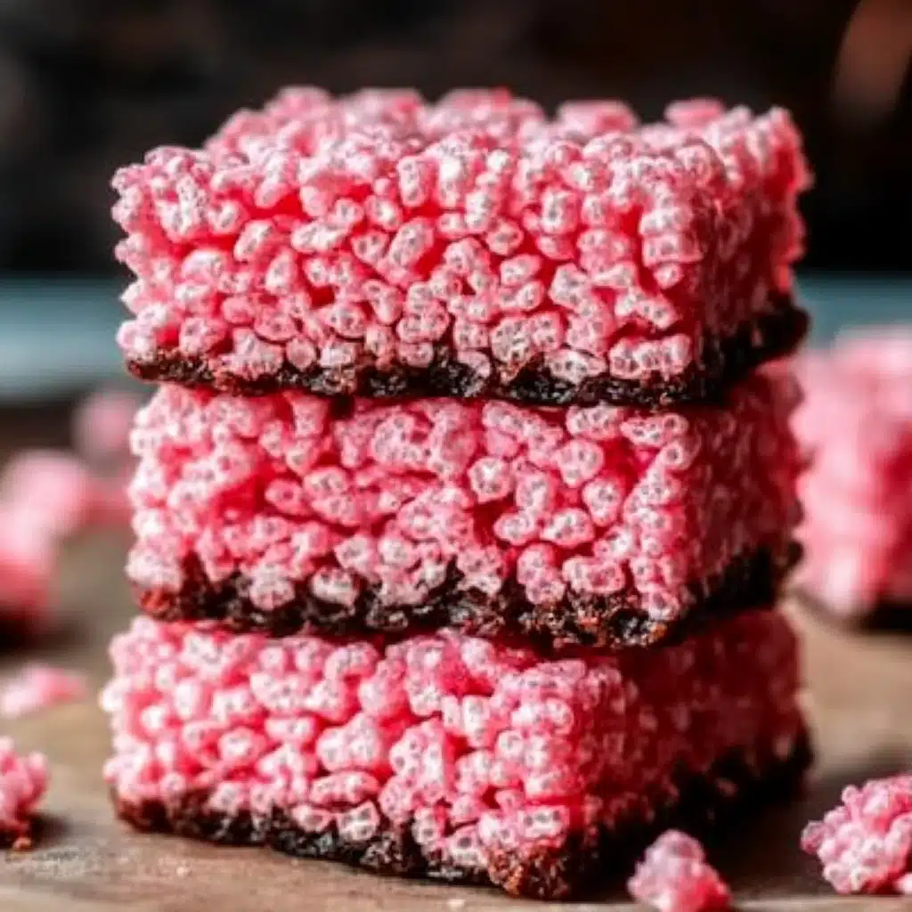 7-Step Irresistible Cherry Rice Krispie Treats Recipe with Chocolate ...