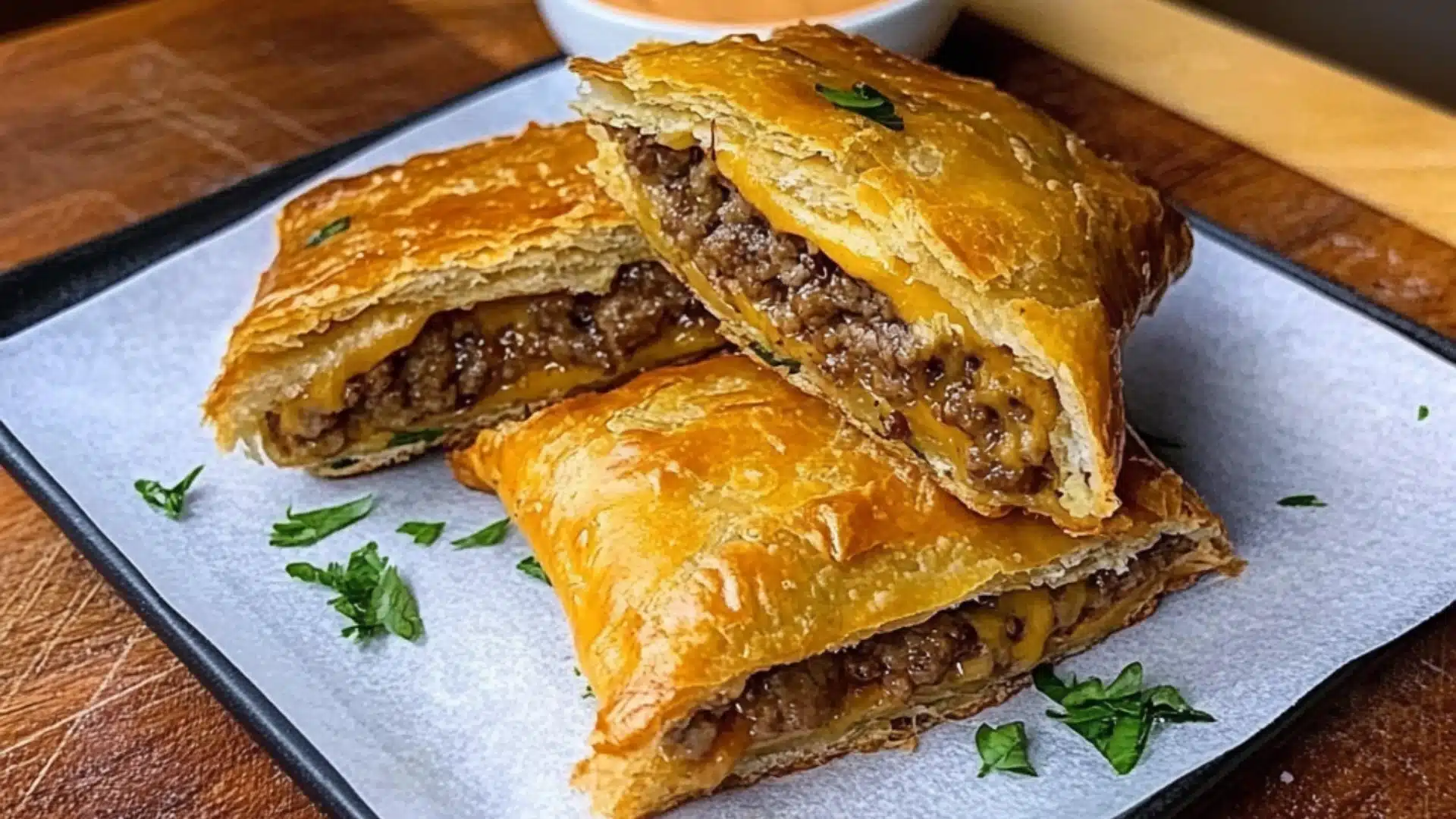 Top 1 Delicious Cheeseburger Pockets Crescent Rolls Recipe - Things Cook