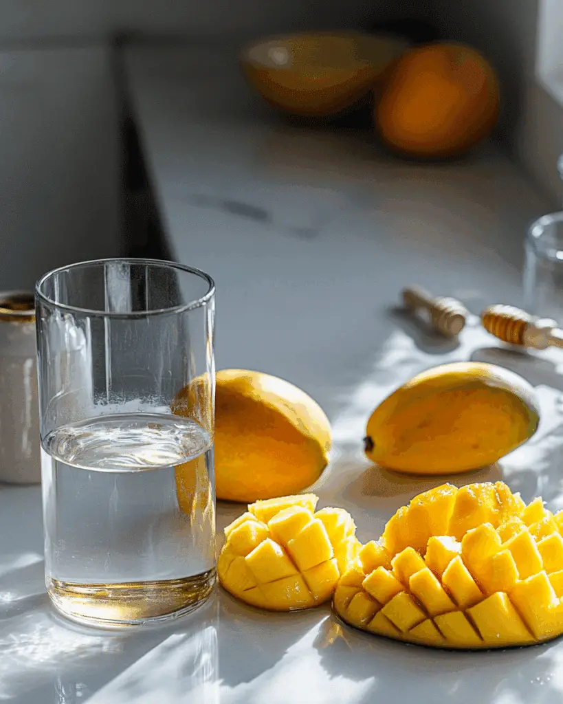 Refreshing Mango Iced Tea Recipe - Things Cook