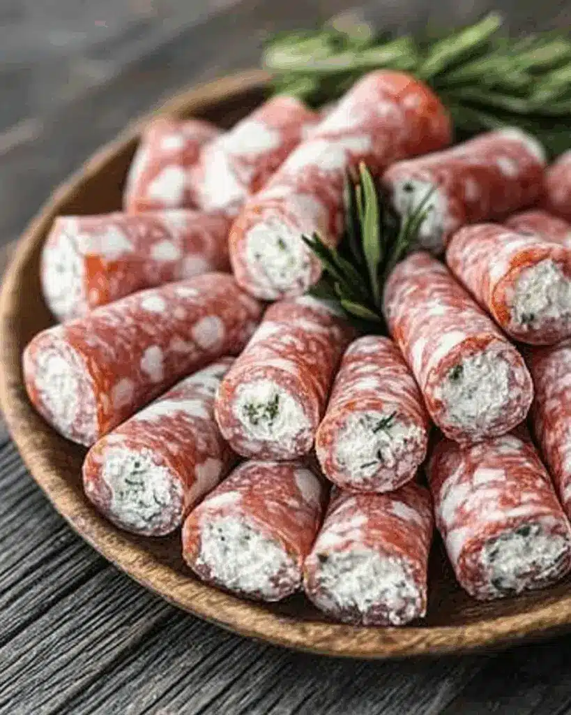 Irresistible Salami Roll-Ups Recipe - Things Cook