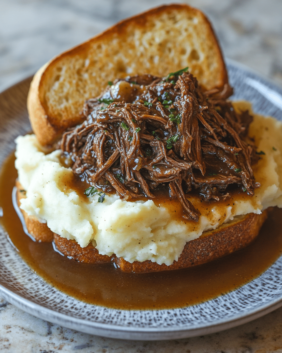Irresistible Slow Cooker Beef Manhattan - Things Cook
