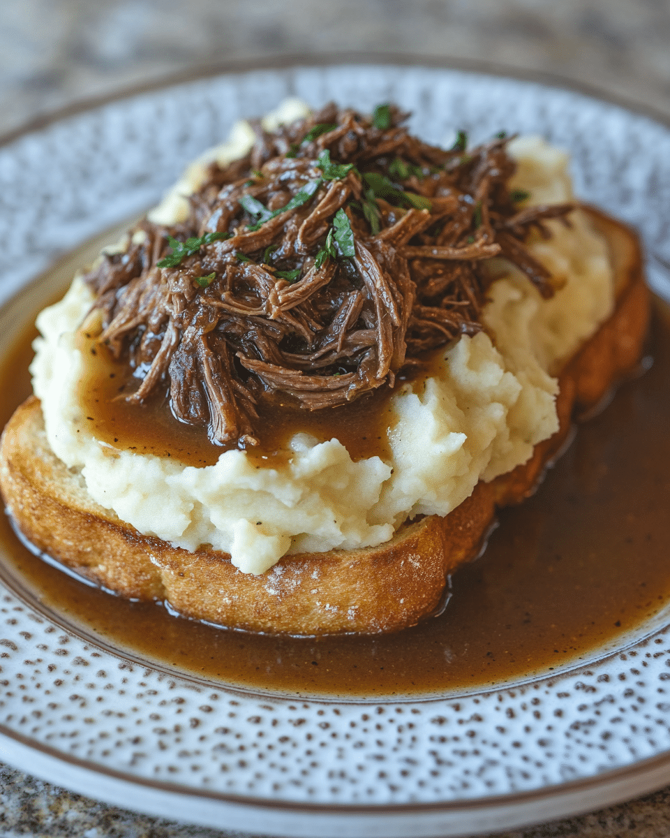 Irresistible Slow Cooker Beef Manhattan - Things Cook