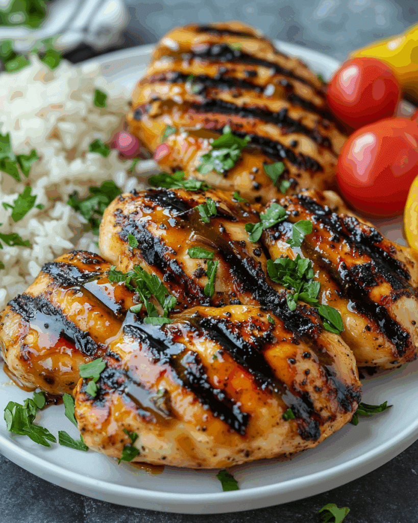 Irresistible Grilled Honey Mustard Chicken Breasts - Things Cook