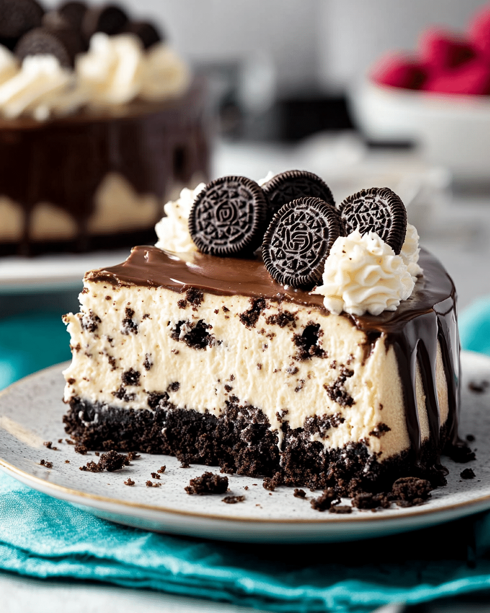 Perfect Oreo Cheesecake - Things Cook