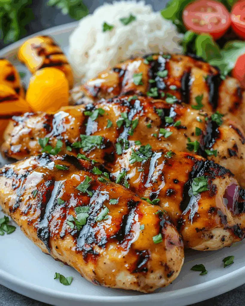 Irresistible Grilled Honey Mustard Chicken Breasts - Things Cook