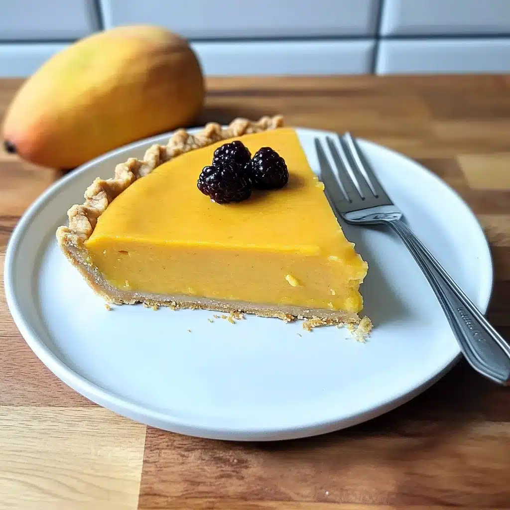 Mango Pie: 6 Easy Steps to a Creamy and Tropical Delight - Things Cook
