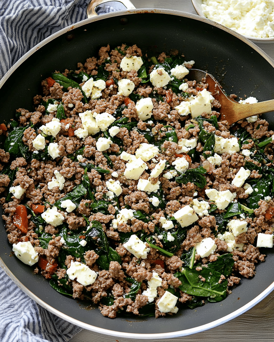 Delicious Mediterranean Ground Beef Skillet - Things Cook