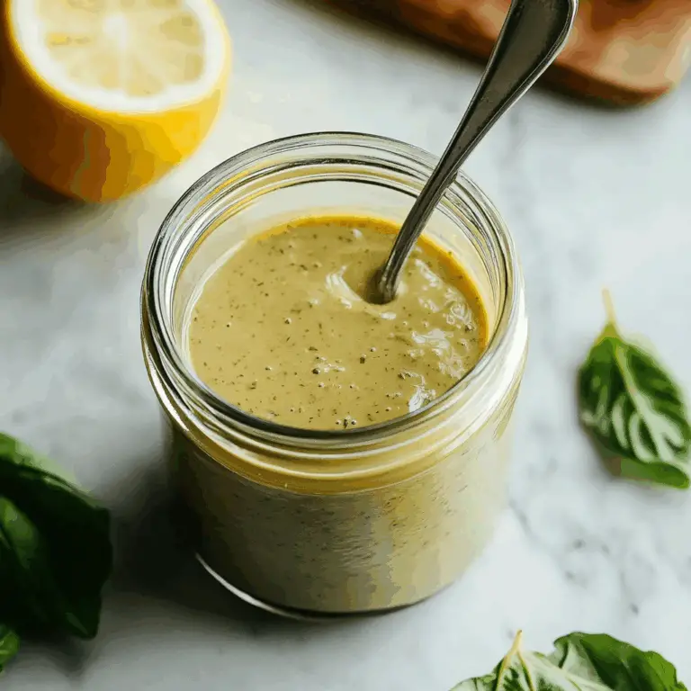 Delicious Lemon Basil Dressing Recipe - Things Cook