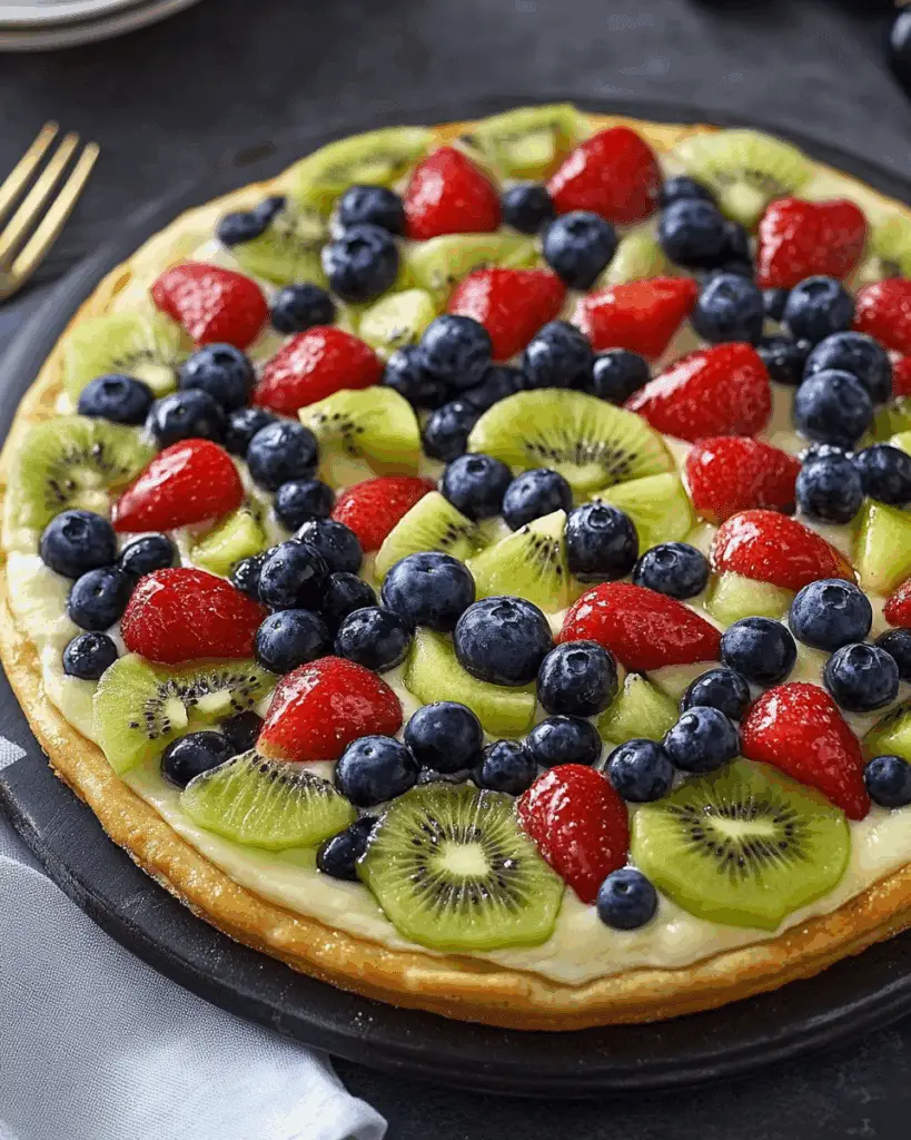 Irresistible Fruit Pizza recipe - Things Cook