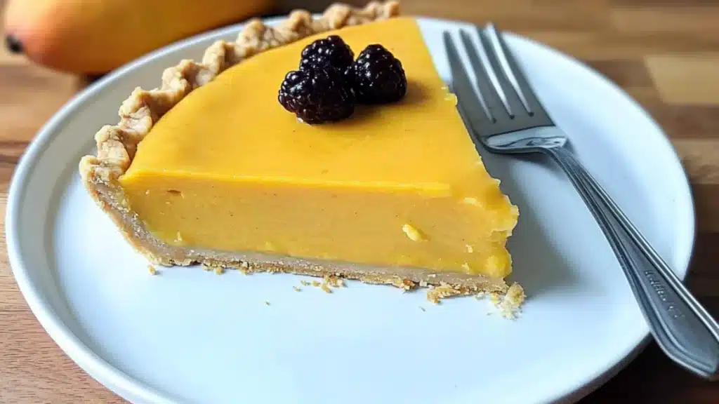 Mango Pie: 6 Easy Steps to a Creamy and Tropical Delight - Things Cook