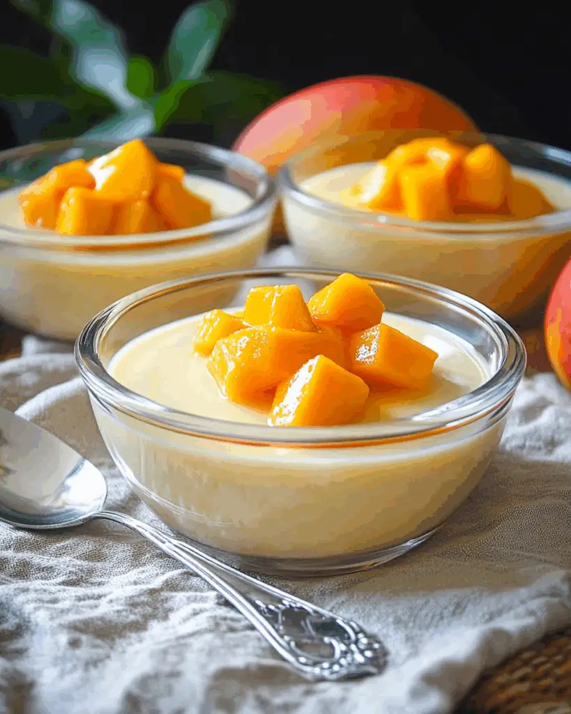 Irresistibly Creamy Mango Panna Cotta - Things Cook