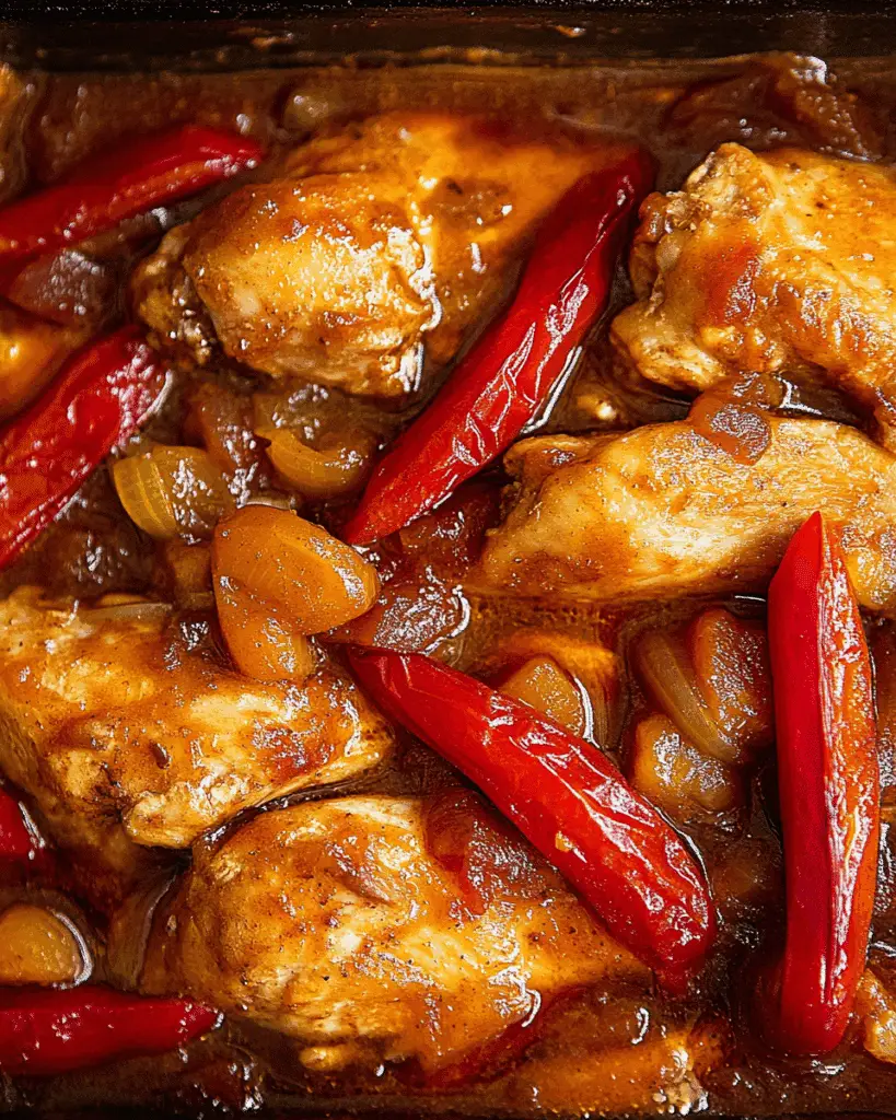 Irresistibly Flavorful Braised Catalina Chicken - Things Cook