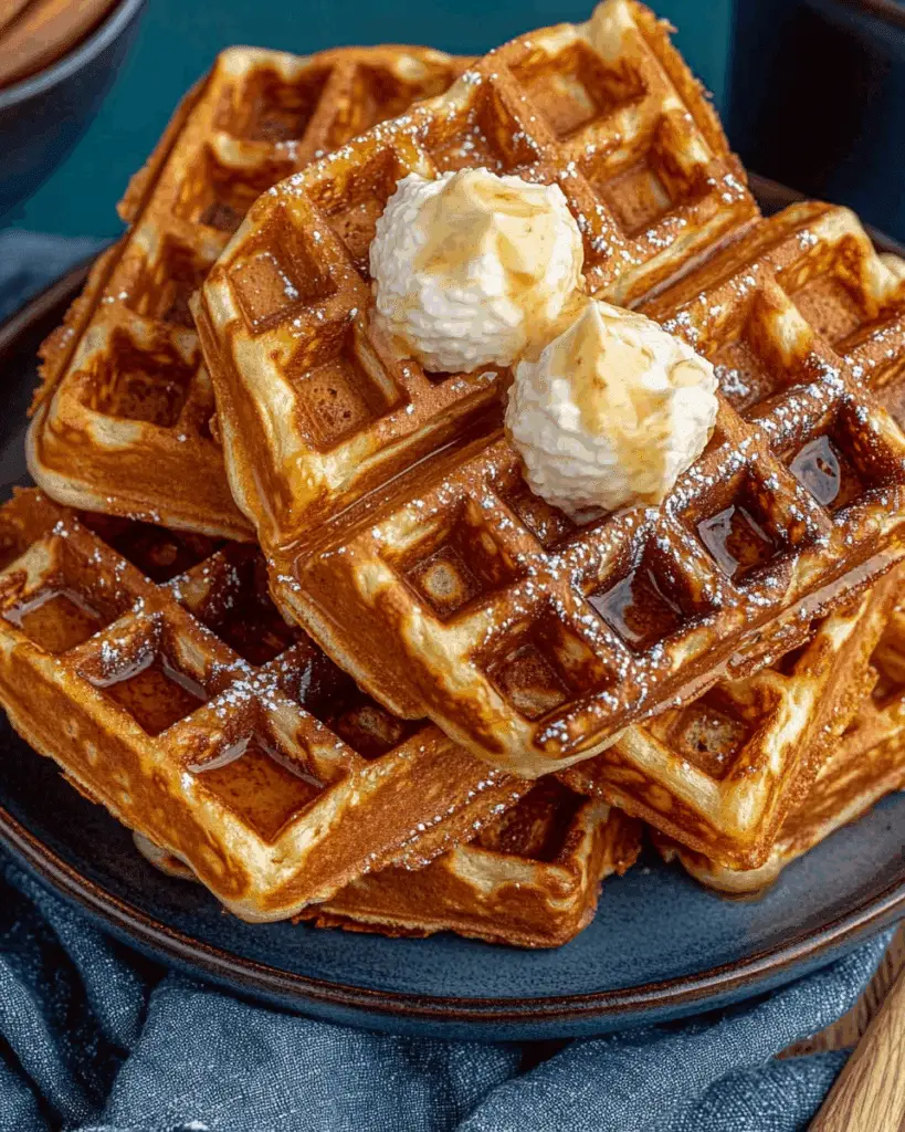 Irresistible French Toast Waffles Recipe - Things Cook