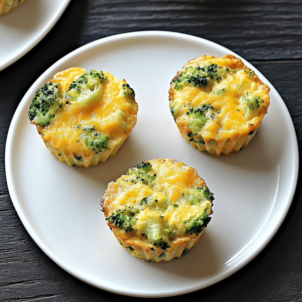 Cheesy Easy Broccoli Cheese Cups - Things Cook