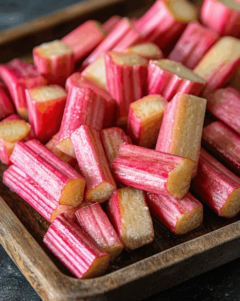 Easy Rhubarb Candy Recipe - Things Cook