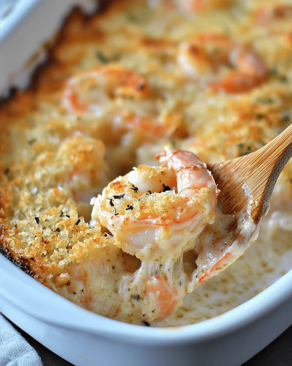 Best Keto Garlic Shrimp Au Gratin - Things Cook