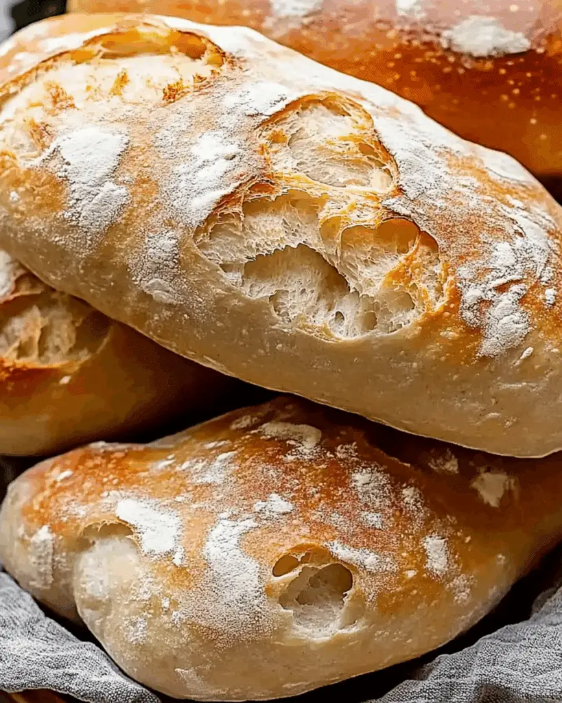 Irresistible Ciabatta Bread Recipe - Things Cook