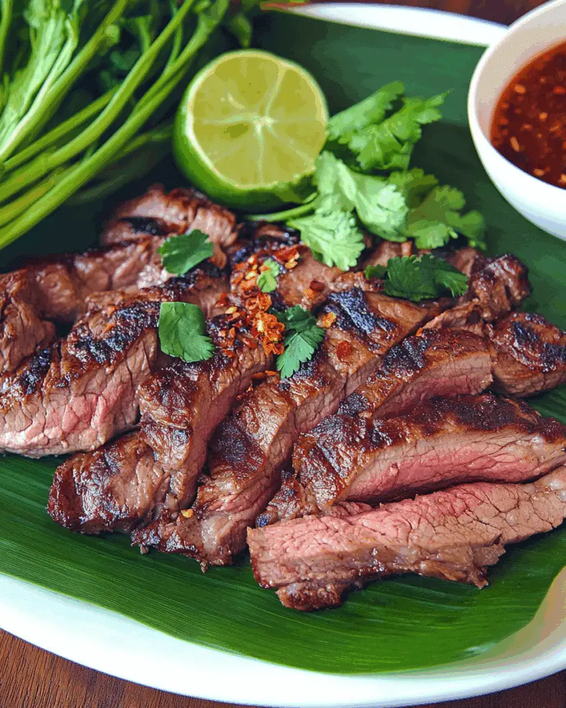 Irresistible Crying Tiger Sauce - Things Cook