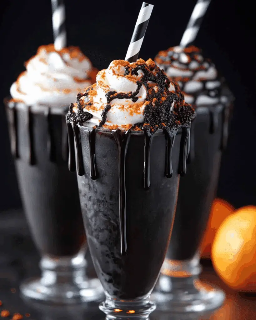 Decadent Black Cocoa Milkshake - Things Cook
