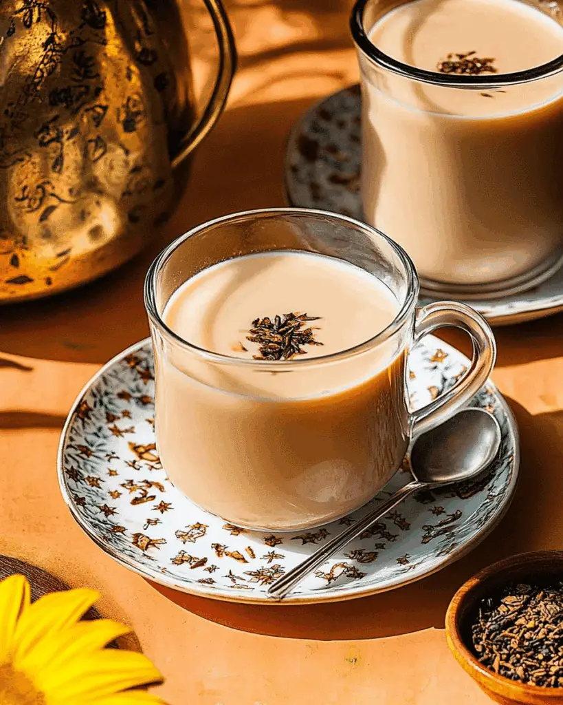 Easy Royal Milk Tea Recipe - Things Cook