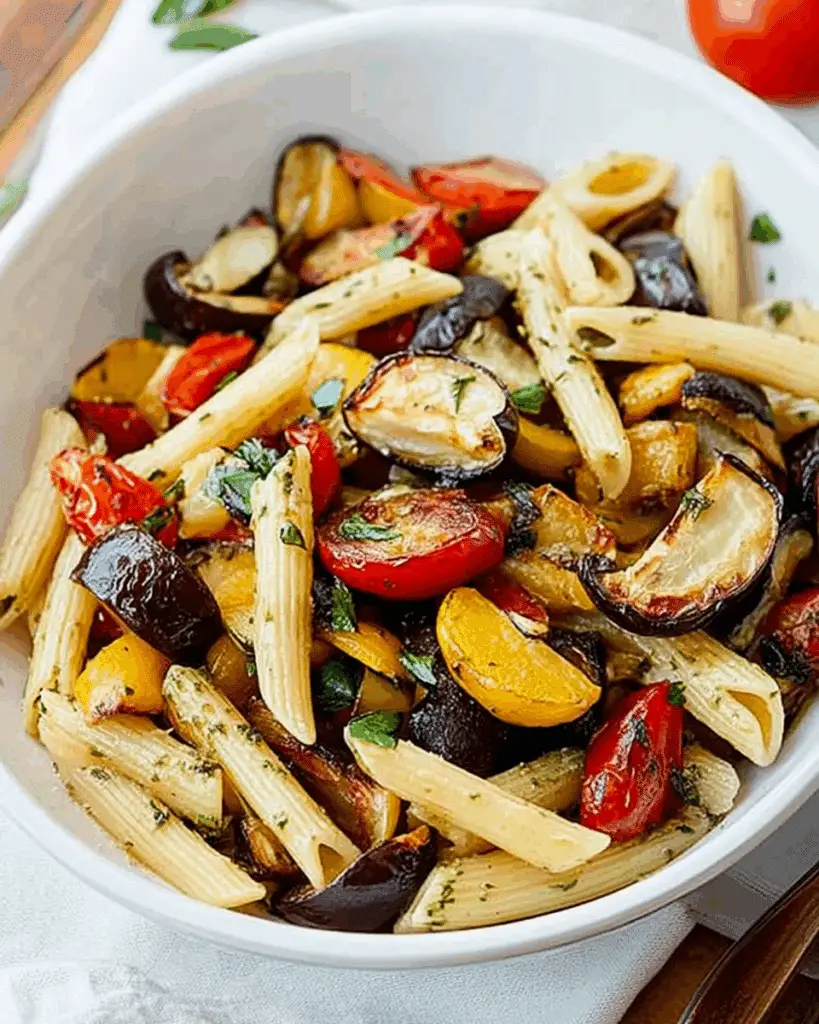 Perfect Roasted Vegetable Pasta - Things Cook