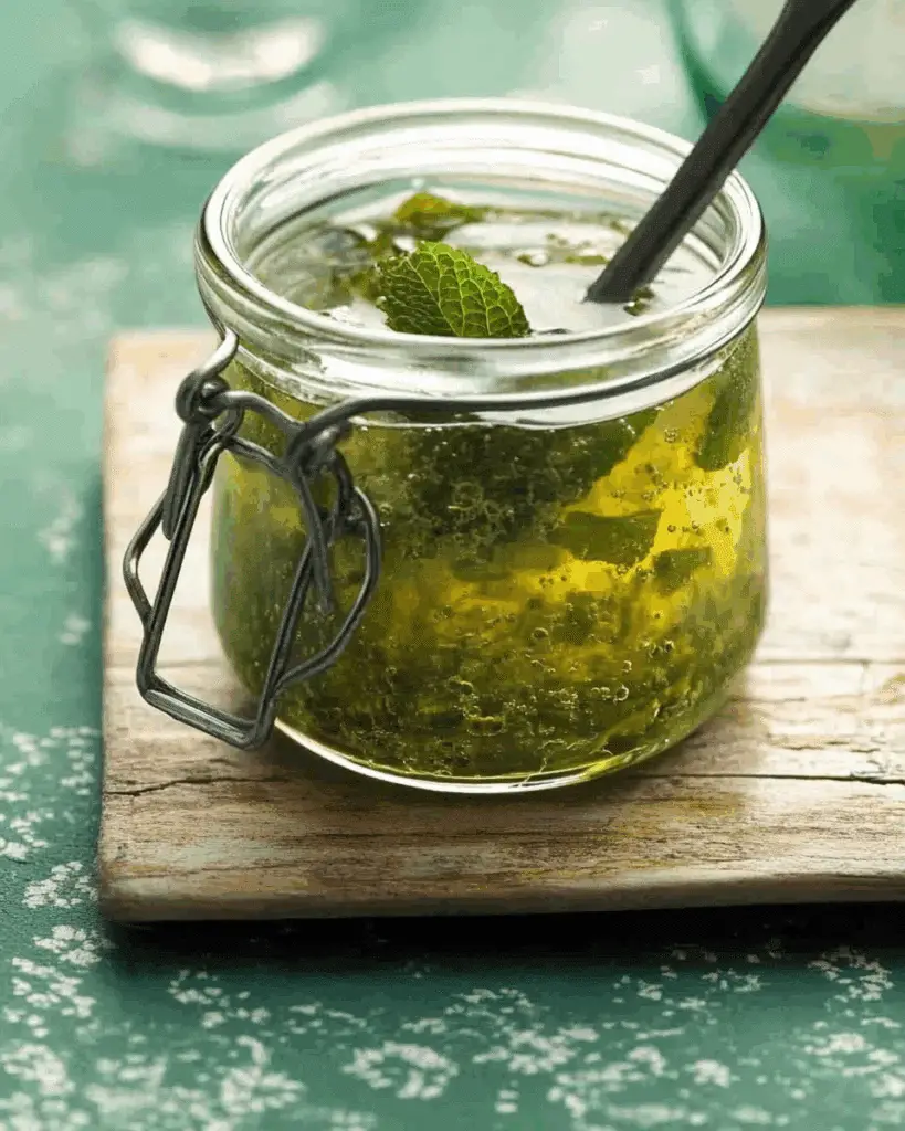 Easy Fresh Mint Jelly Recipe - Things Cook
