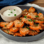 Easy Crispy Parmesan Ranch Smashed Carrots - Things Cook