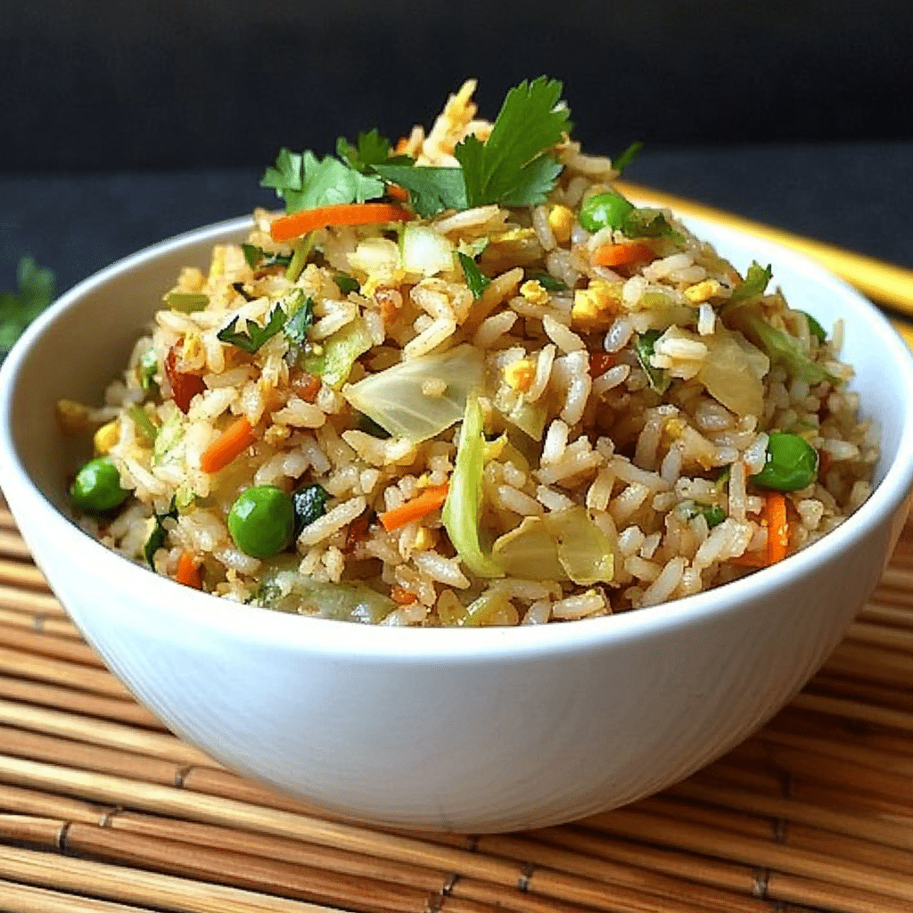 Perfect Cabbage Fried Rice Recipe - Things Cook