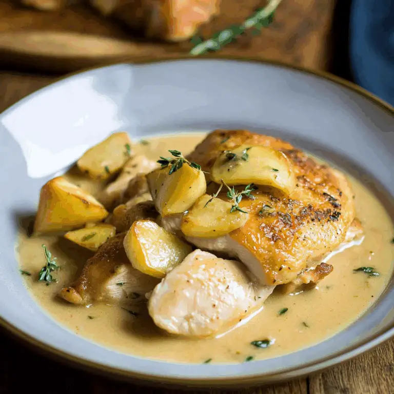 Best Chicken Normandy Recipe with Apples - Things Cook