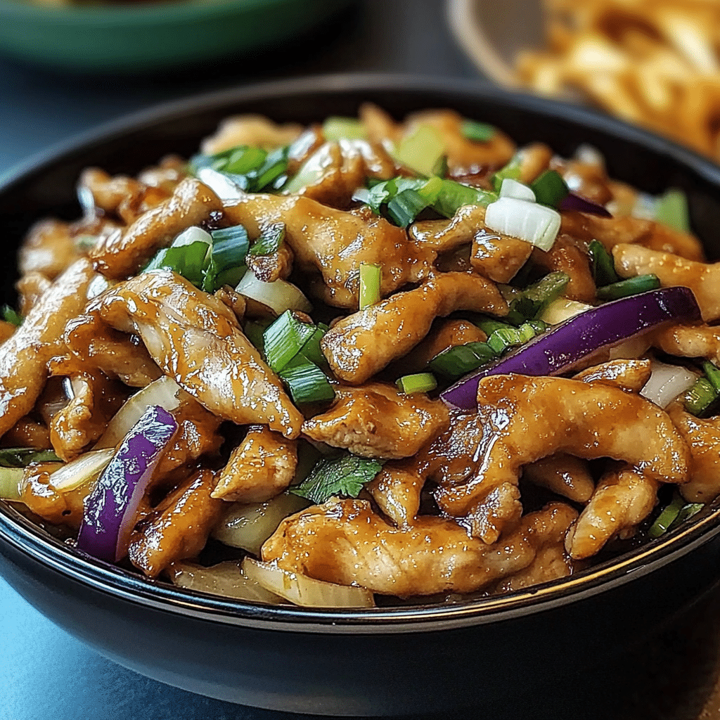 Easy Flavor-Packed Moo Shu Chicken - Things Cook