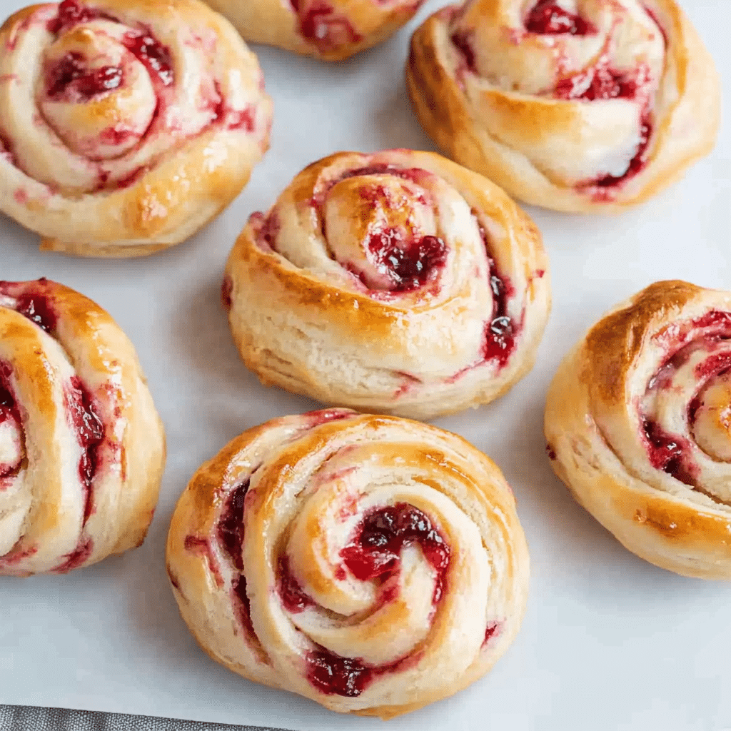 Easy Cranberry Orange Sweet Rolls - Things Cook