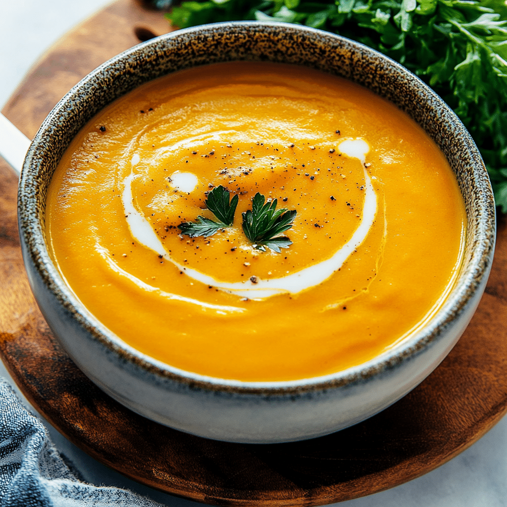Easy Cozy Roasted Carrot Soup - Things Cook