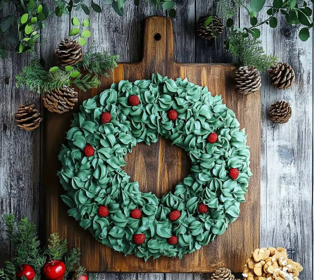 Pull Apart Cupcake Wreath Cake - Things Cook