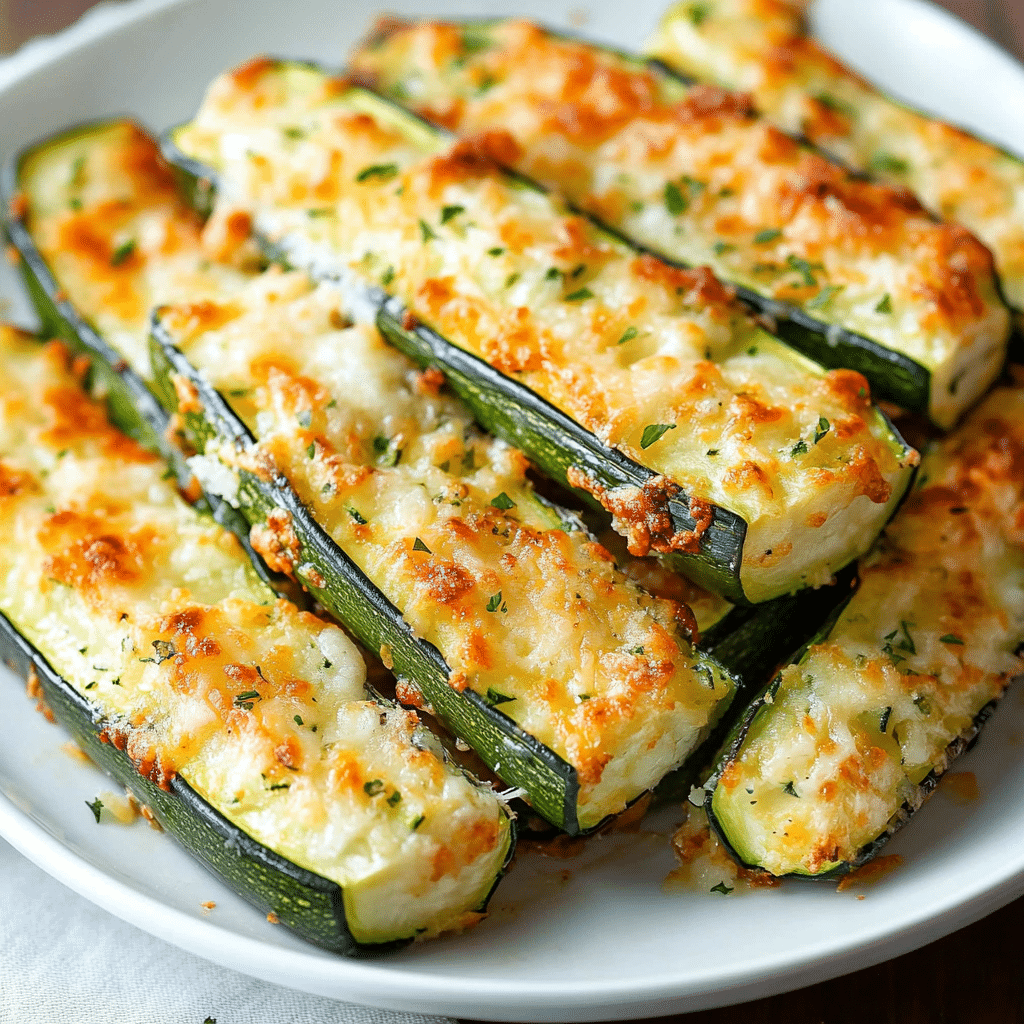 Best Parmesan Crusted Zucchini - Things Cook