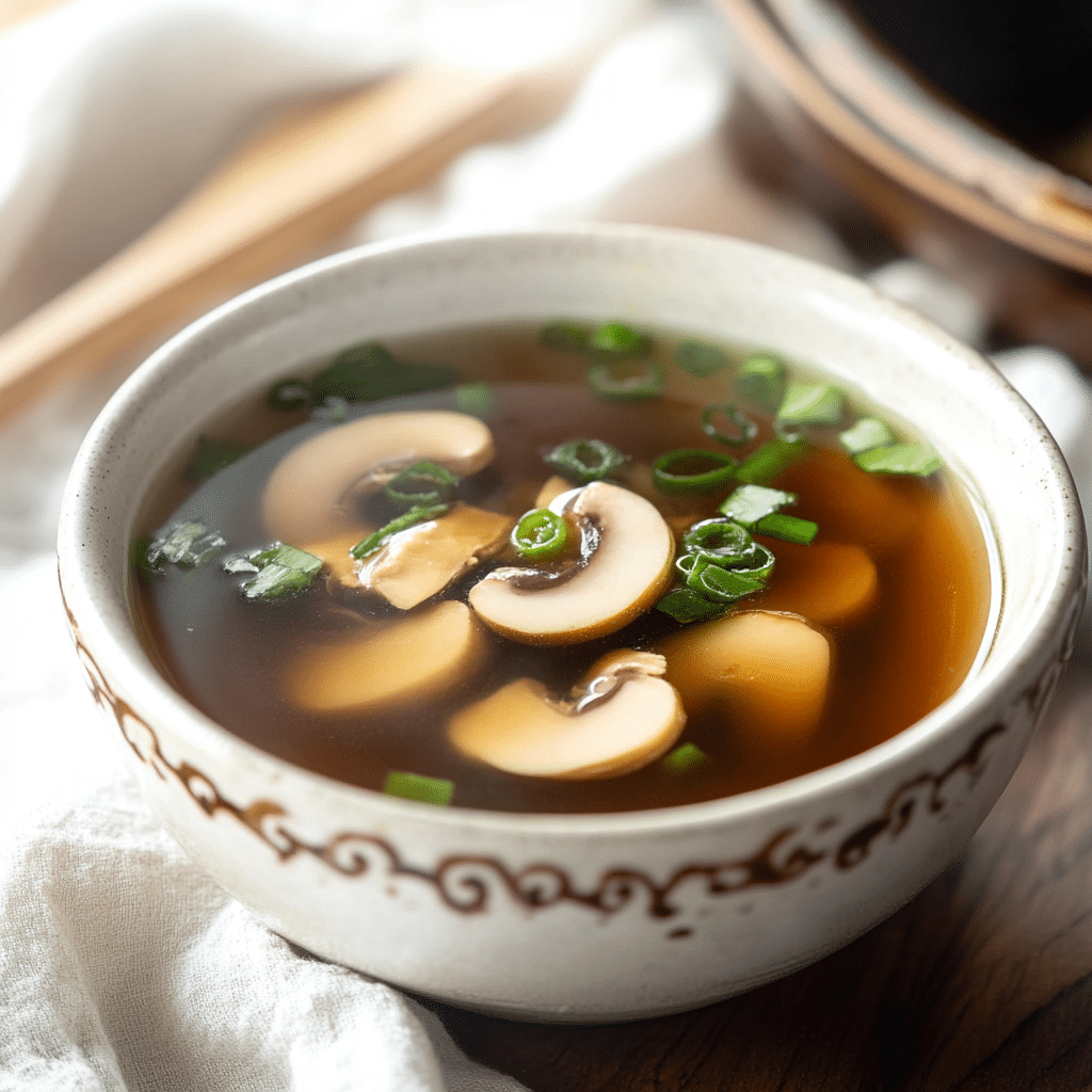Easy Japanese Clear Soup - Things Cook
