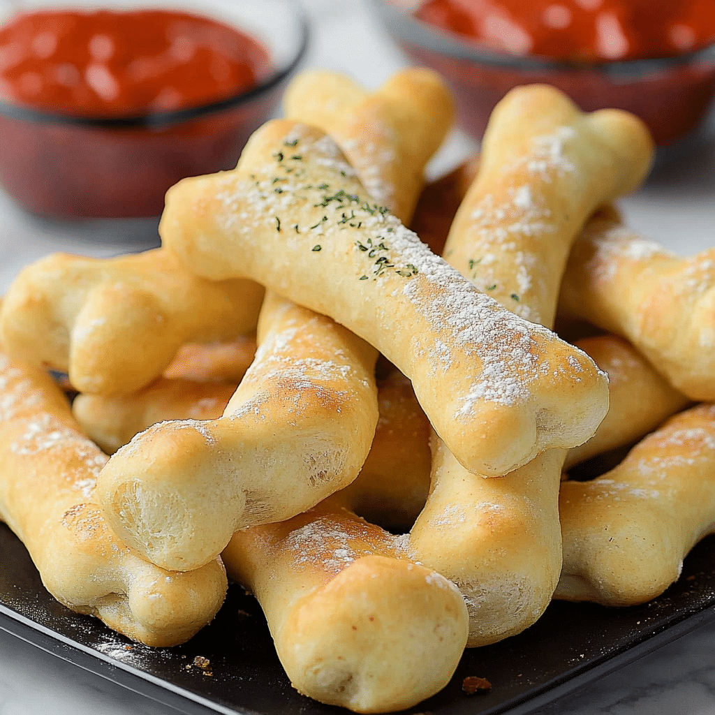 Delicious Breadstick Bones - Things Cook