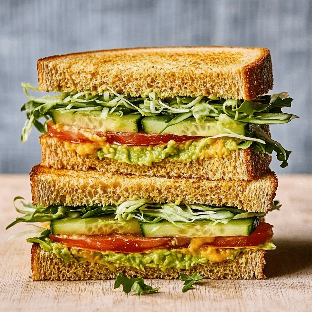 Perfect Loaded Cucumber Avocado Sandwich Recipe - Things Cook